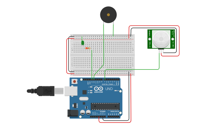 Circuit design Arduino TP 17 b | Tinkercad