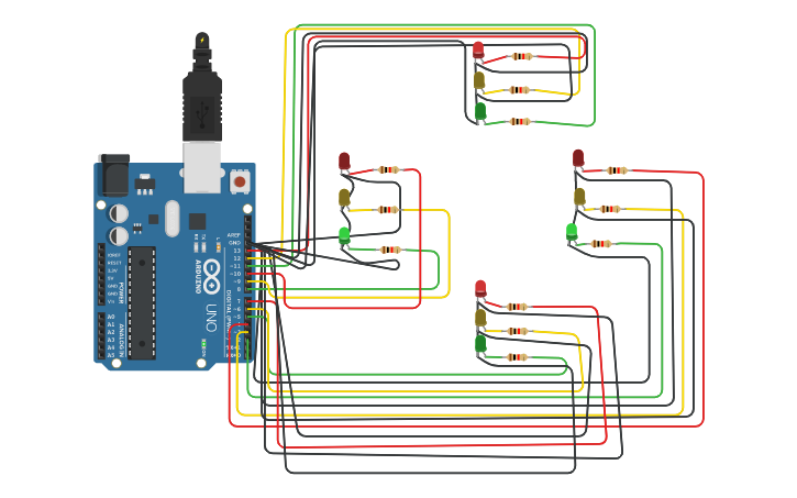 Circuit design Stunning Rottis - Tinkercad