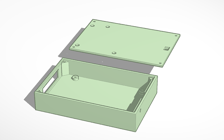 3D design Galaxy Gold RS232 Mod Case FHT - Tinkercad