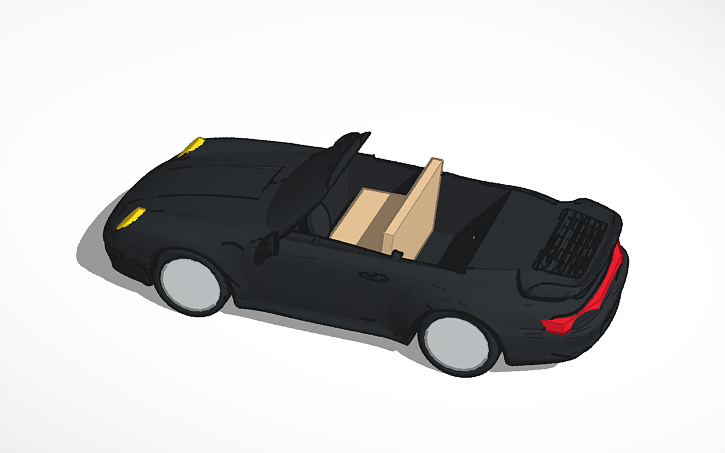 3D design The Tuner Vehicle - Tinkercad