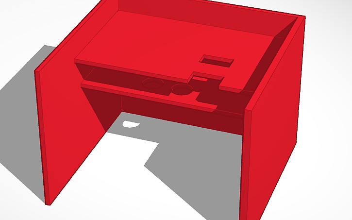 3D design Circuit Area Candy Dispenser - Tinkercad