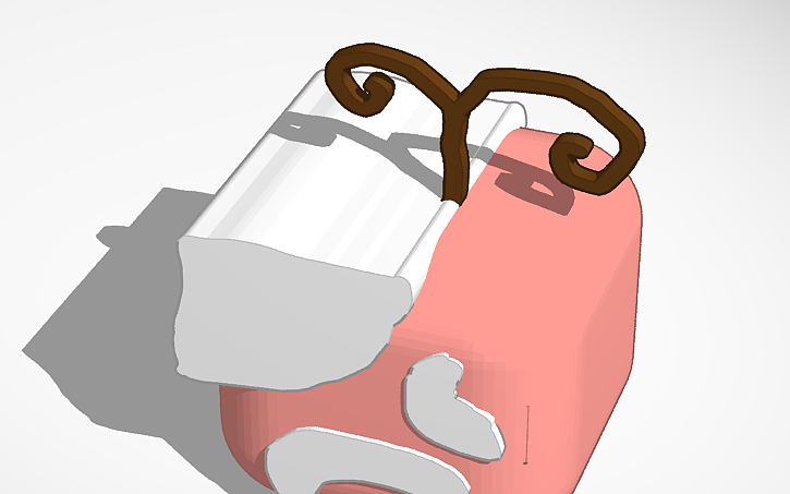 3D design pain fruit - Tinkercad