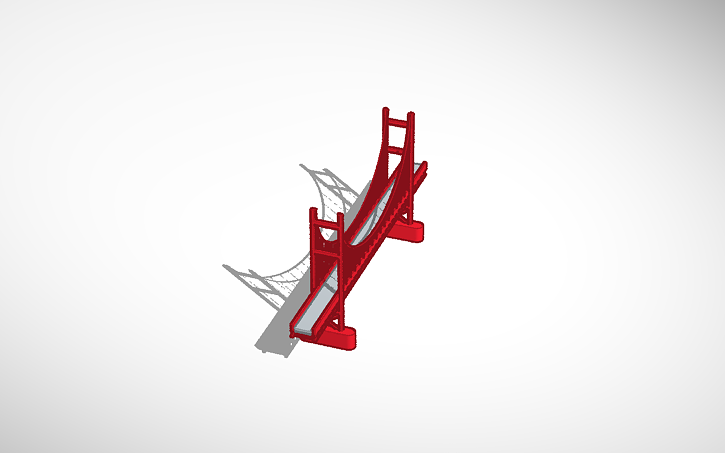 3D design bridge | Tinkercad