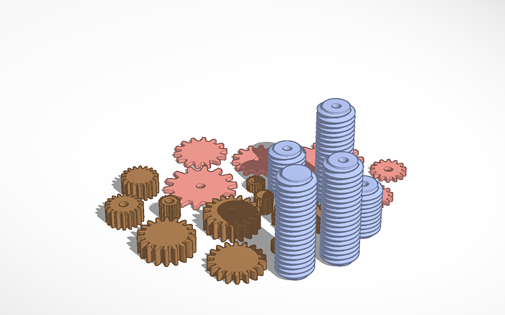 3D design joel's Gears worm | Tinkercad