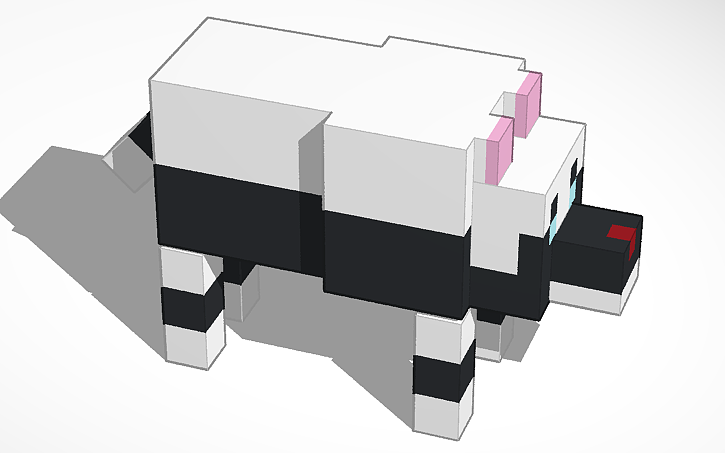 3D design dog - Tinkercad