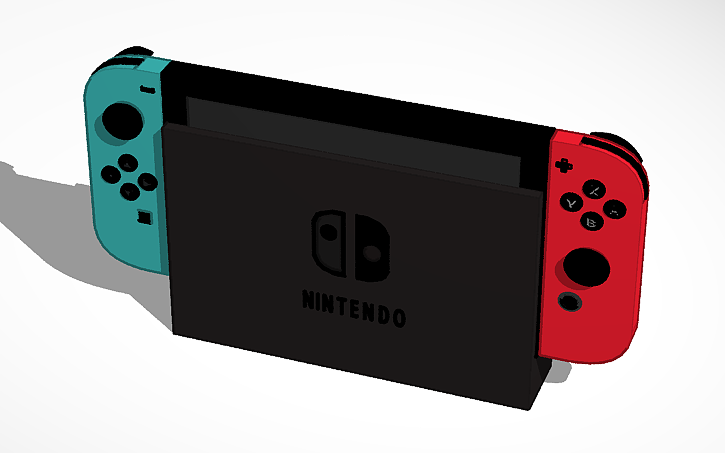 3D design Nintendo Switch Dock - Tinkercad