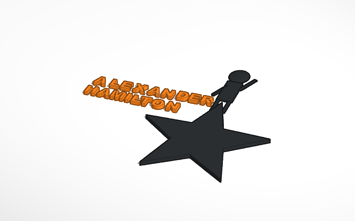 3D design Alexander Hamilton | Tinkercad