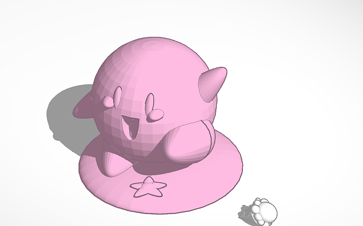 3D design Kirby | Tinkercad