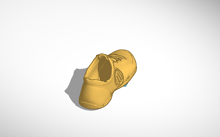 3D design shoes body - Tinkercad