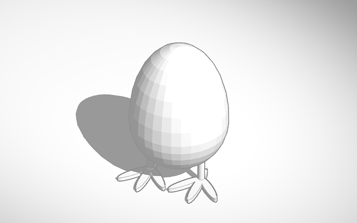 3D design Hatch of the chick | Tinkercad