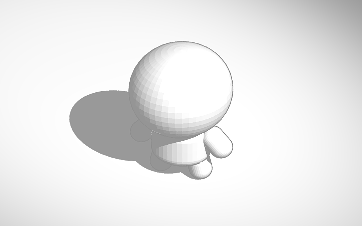 3D design mini guy | Tinkercad