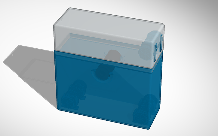 3D design Filament Dry Box (In Progress) - Tinkercad
