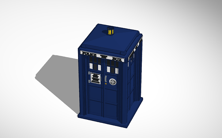 3D design TARDIS (Scale Model) | Tinkercad