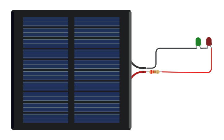 Circuit design circuito de energia de luz solar - Tinkercad