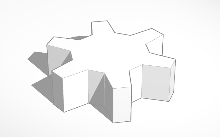 3D design fidget cube - Tinkercad