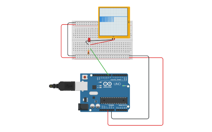 Circuit Design Pulse Width Modulator Tinkercad