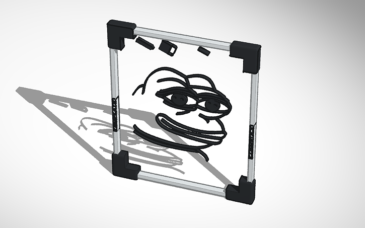 3D design Pepe designer | Tinkercad