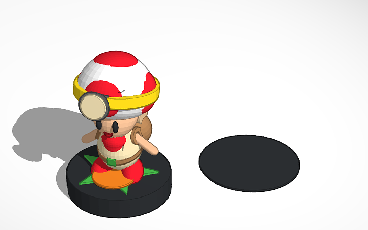 3D design Captain Toad | Tinkercad