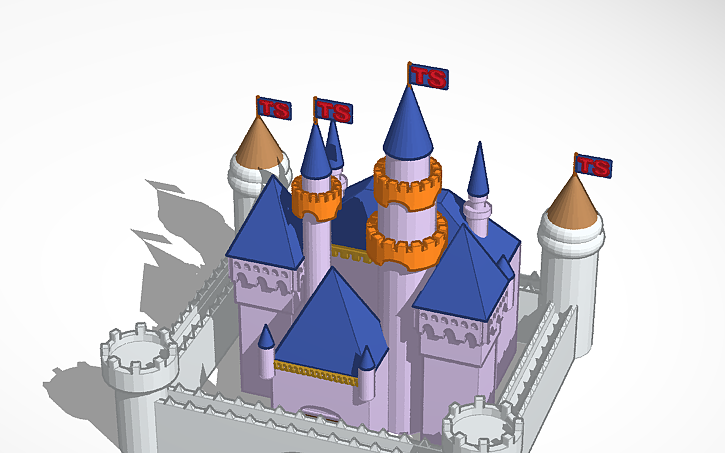 3D design Castle | Tinkercad