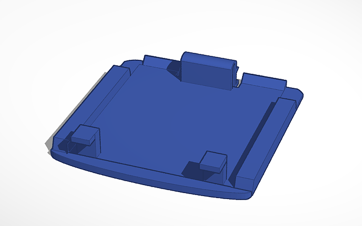 3D design Casio Calculator Cover - Tinkercad
