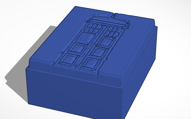 3D design tardis - Tinkercad