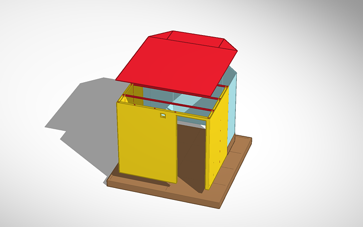 3D design Drum Booth | Tinkercad