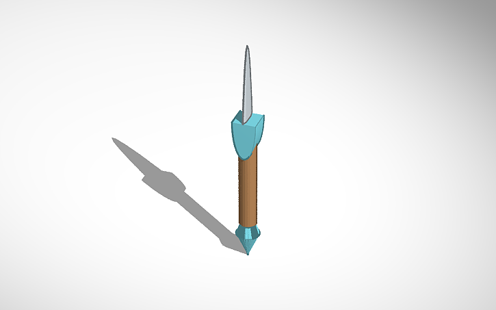 3D design WORLDS SMALLEST SWORD EVER - Tinkercad