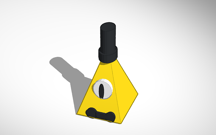3D design Bill Cipher | Tinkercad