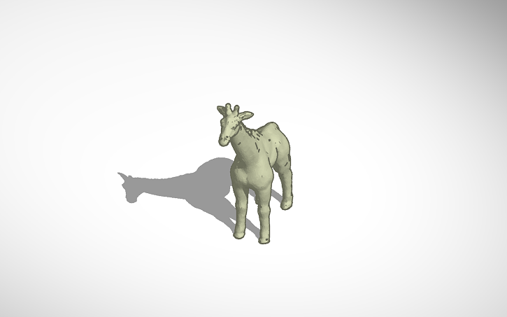 3D design Giraffe | Tinkercad