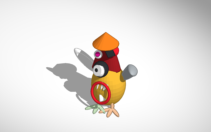 3D design screamer | Tinkercad