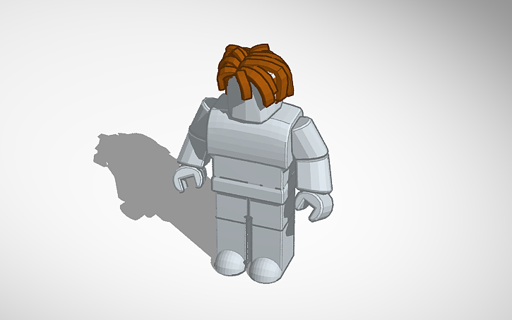3D design Ragdoll Roblox man - Tinkercad