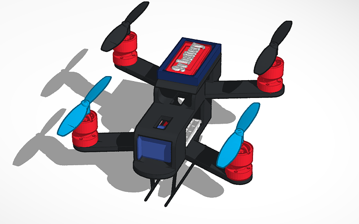 3D design drone | Tinkercad