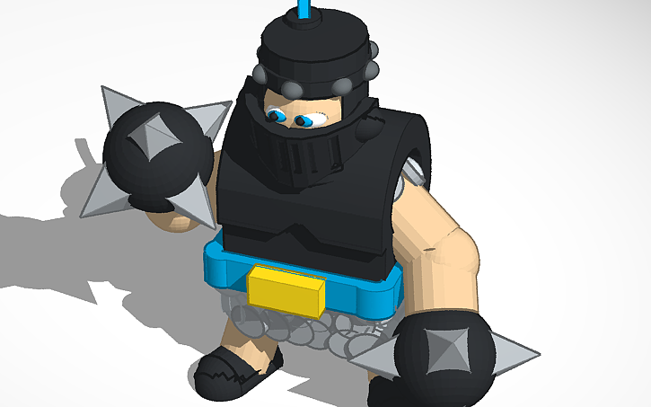 3D design Mega Knight - Tinkercad