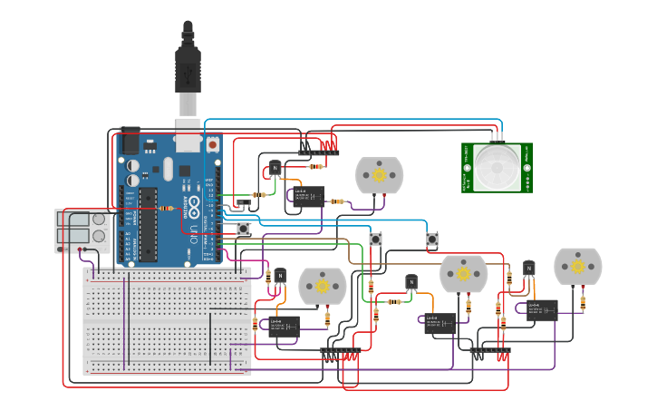 Circuit design Copy of Serra, serra, serra - Tinkercad