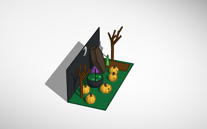 3D design Halloween. - Tinkercad
