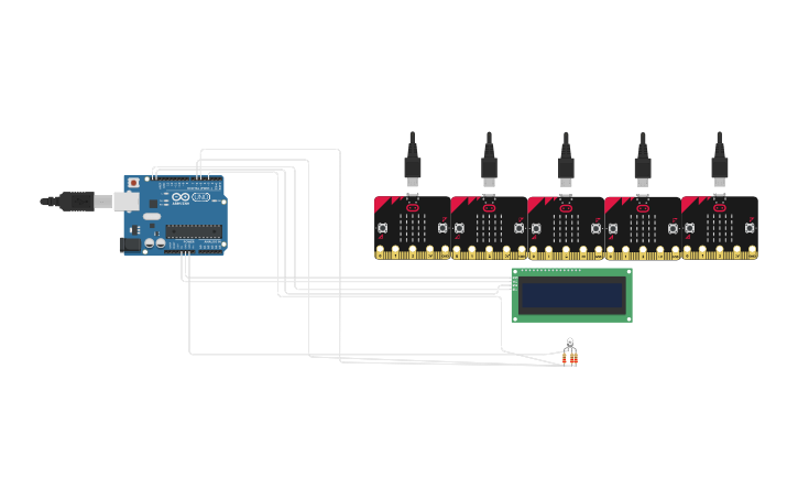 Circuit design Birthday Card - Tinkercad