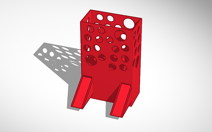3D design Sponge holder - Tinkercad