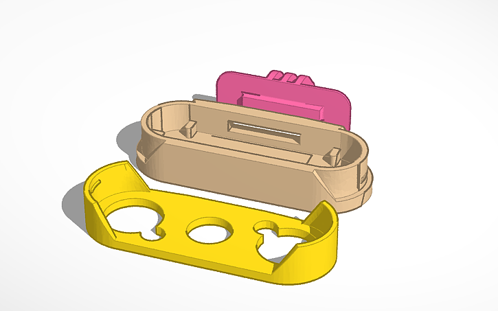 3D design IR Sensor Case - All - Tinkercad