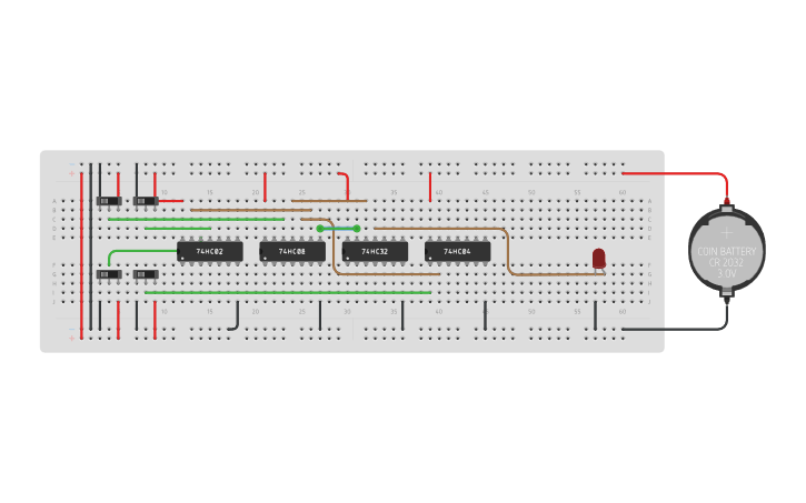 Circuit design Activity#5-COMBINATIONAL LOGIC | Tinkercad Circuit design Activity#5-COMBINATIONAL LOGIC | Tinkercad