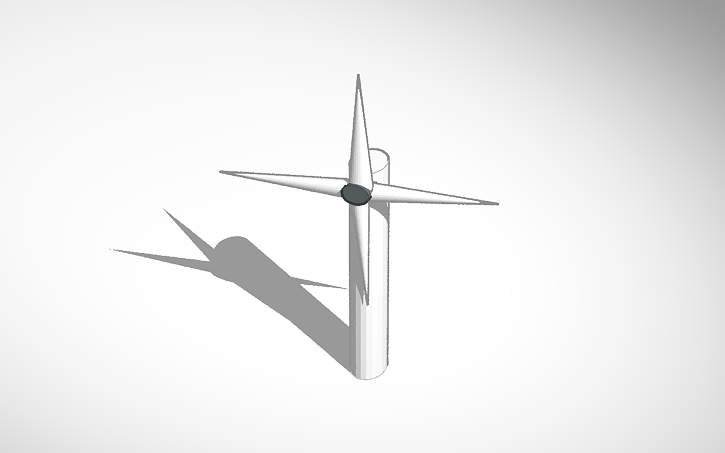 3D design windmill | Tinkercad