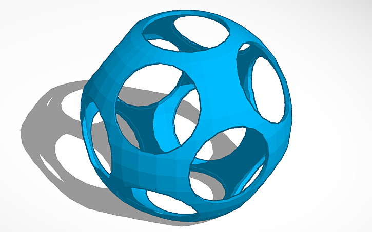 3D design Cat Toy Ball - Tinkercad