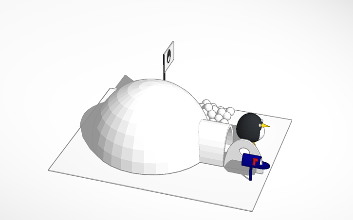 3D design Penny McFluffers - Tinkercad