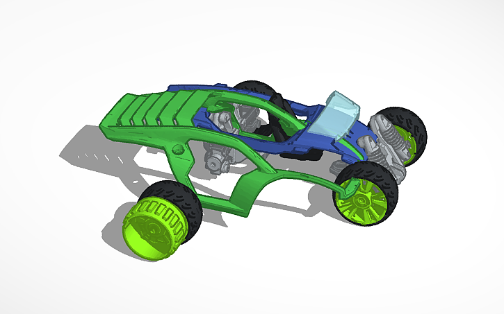 3d Design Copy Of Modarri Muscle Car Parts Assembly Tinkercad