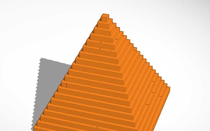 3D design Pyramid - Tinkercad