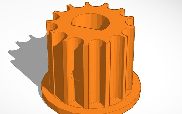 3D design evolve skateboard 13g tooth | Tinkercad
