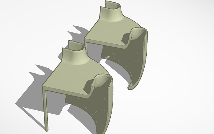 3D design Fish tank corner cave - Tinkercad