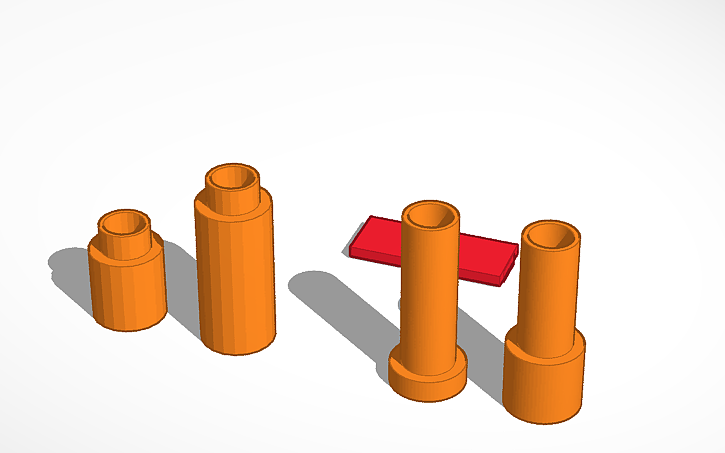 3D design Fanatec Shifter Knob Sim Rig Holder - Tinkercad