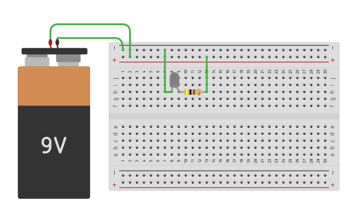 Circuit Design Led Tinkercad