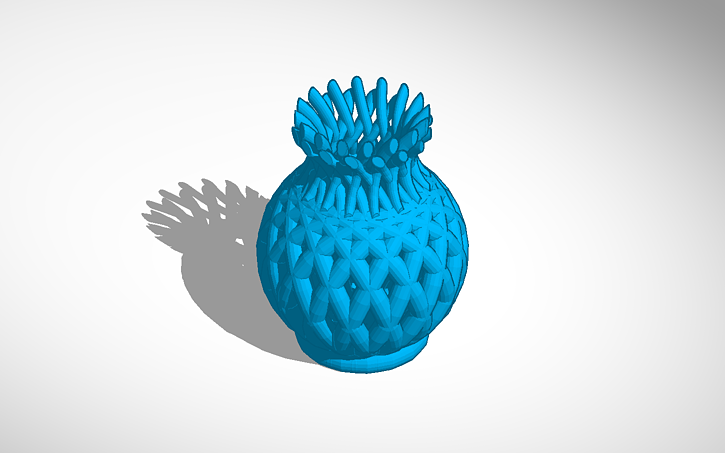 3D design Vase - Tinkercad