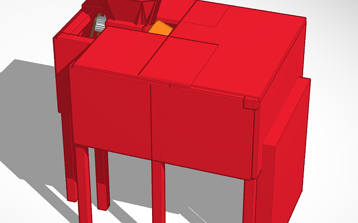 3D design bread grinder - Tinkercad